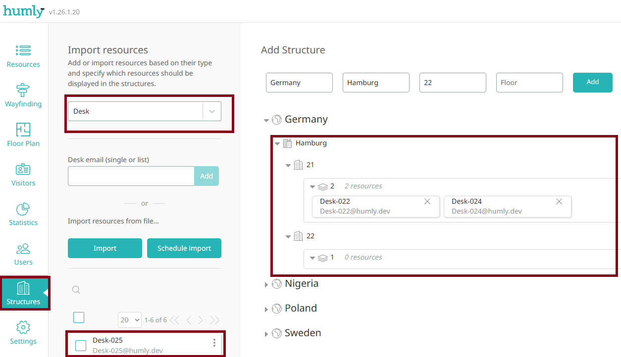 How to connect Humly Booking Device